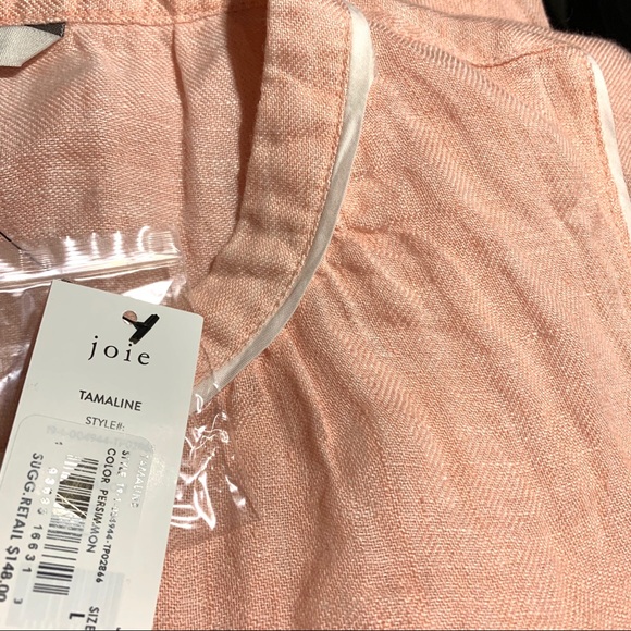 Joie | Tops | Joie Blouse Top 0 Linen Tamaline Sleeveless | Poshmark